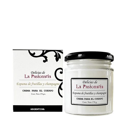 Espuma La Pasionaria de Frutillas y Champagne 170grs - ShopGallery