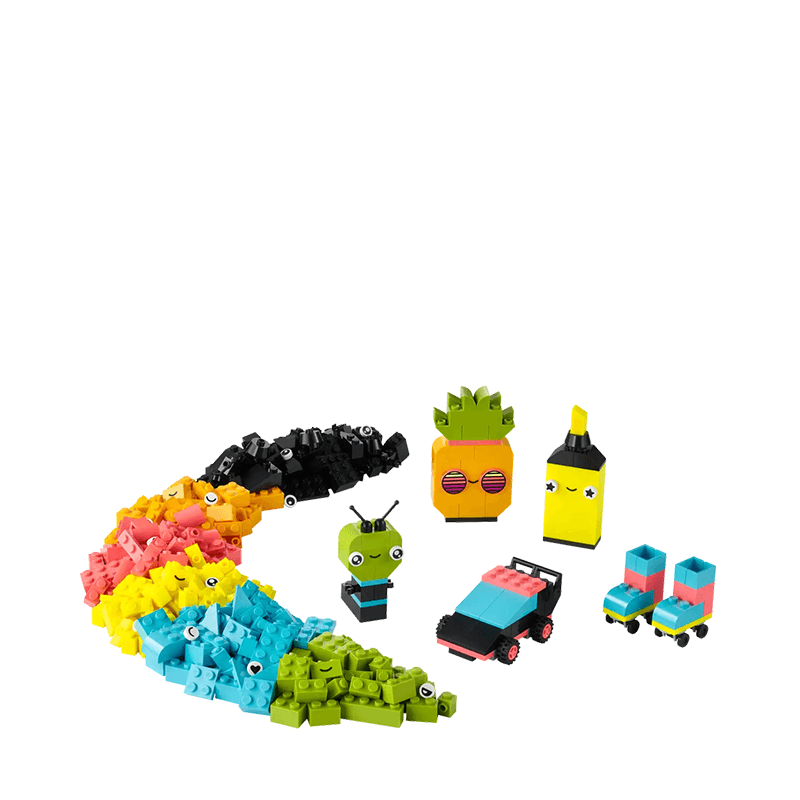 Diversión Creativa: Neón - Lego Classic - Jugueteria - ShopGallery